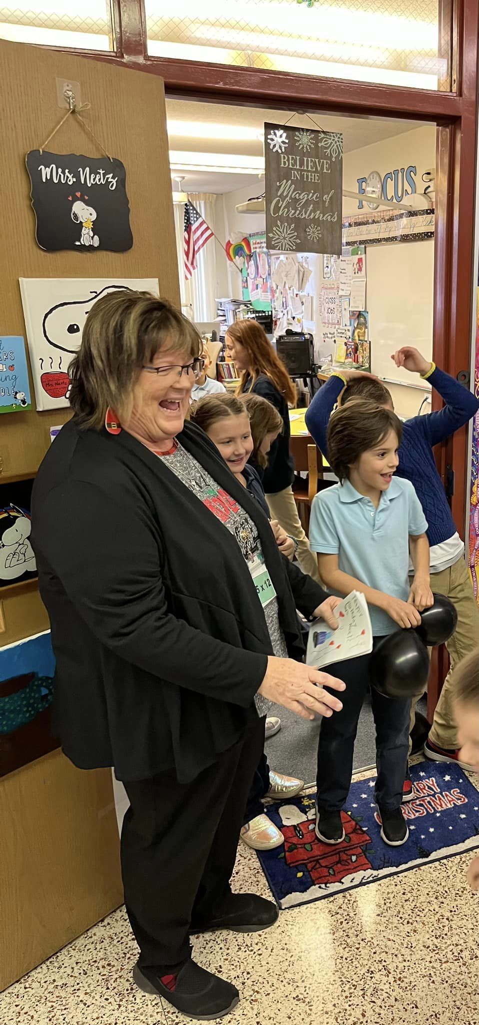 Excitement at ASC Elementary: Happy Birthday, Mrs. Neetz! - All Saints ...